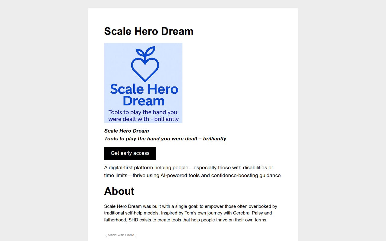 Scale Hero Dream
